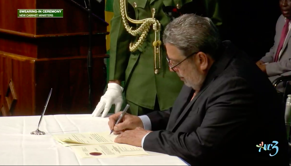 New members of Cabinet in SVG – One News SVG