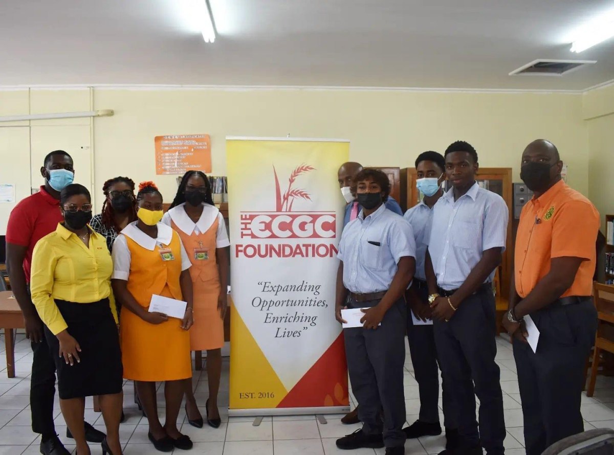 8 Technical students awarded ECGC Foundation bursaries – One News SVG