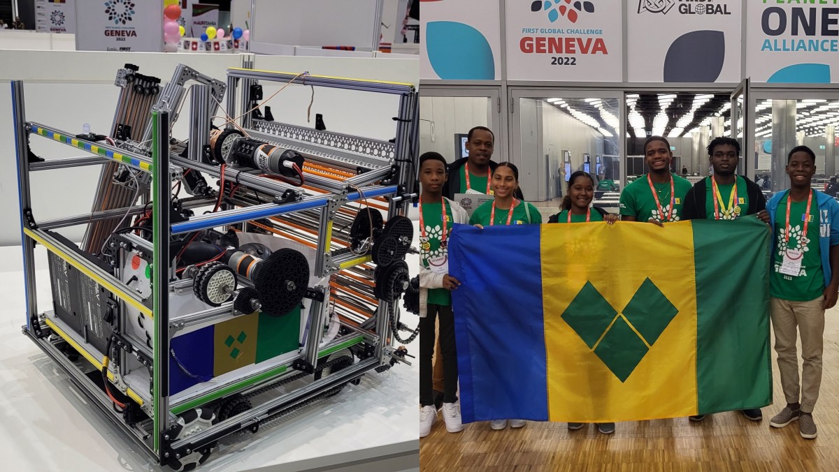 SVG captures award at global robotics competition – One News SVG