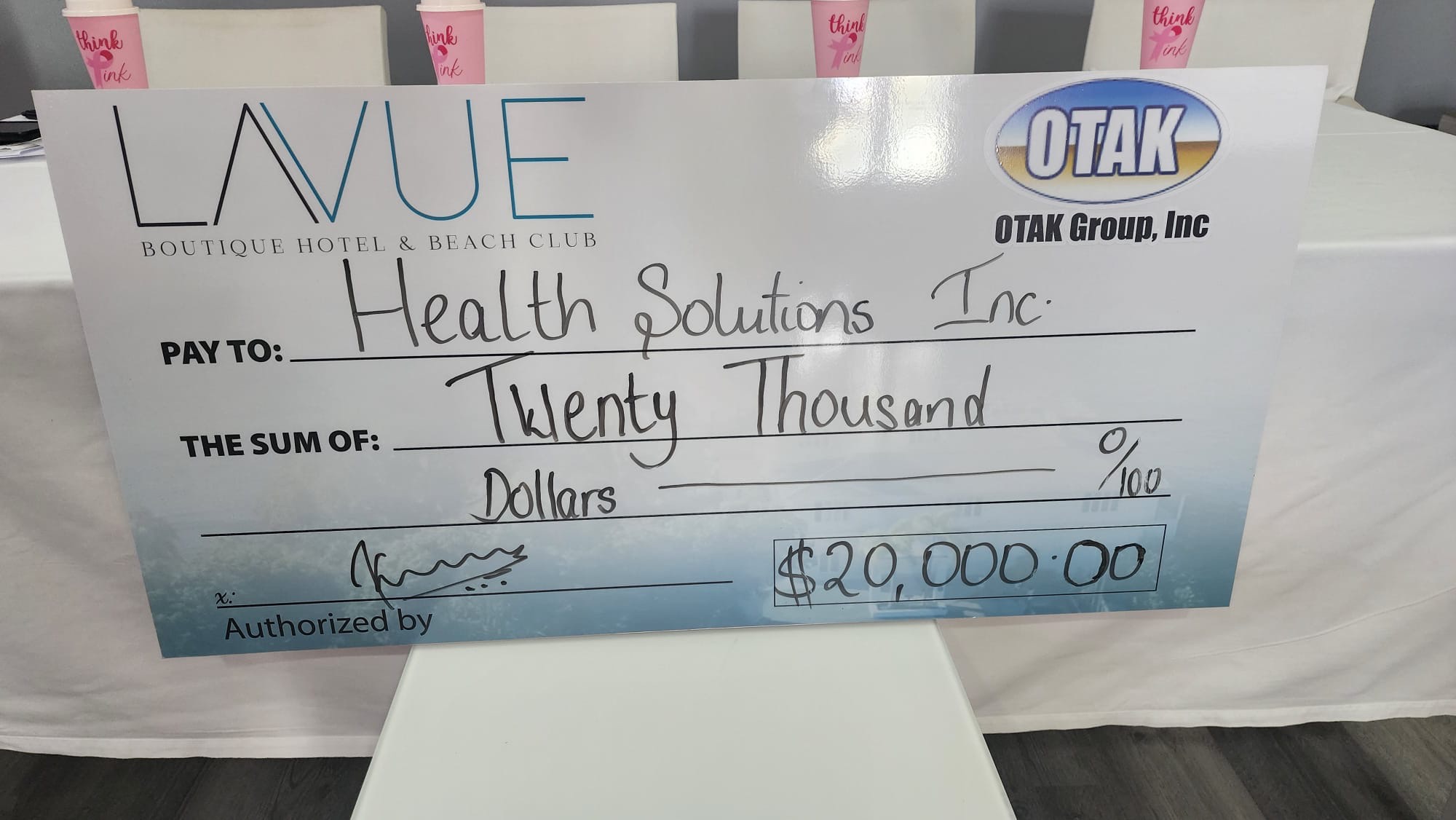 La Vue Hotel and OTAK Group Inc sponsor breast cancer screening for 100 ...