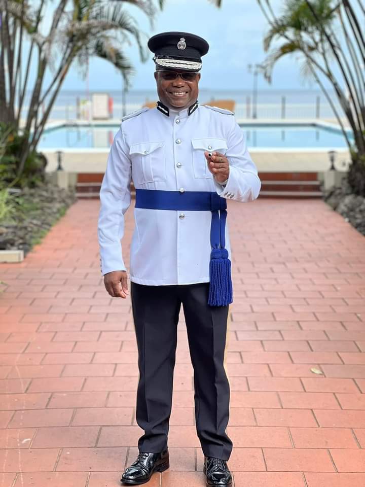 Commissioner John Celebrates 35 years as a Police Office – One News SVG