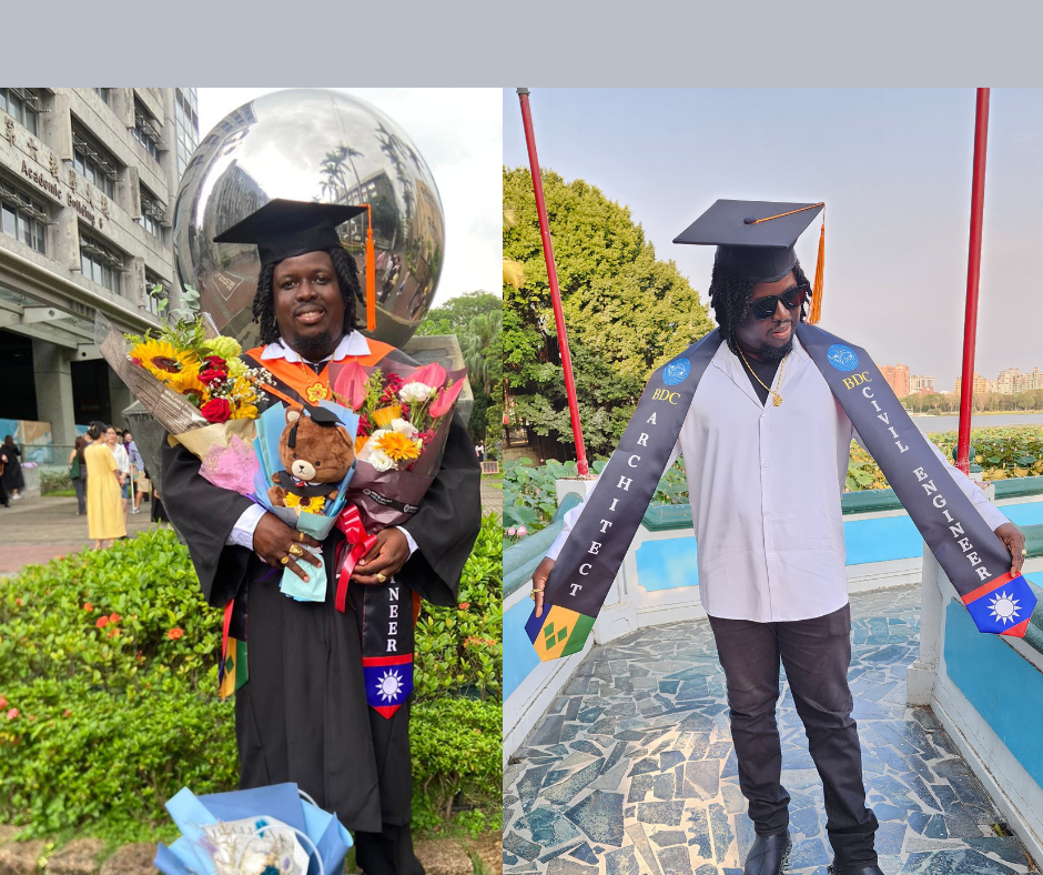 Vincentian grabs the valedictorian title at National Taipei University ...