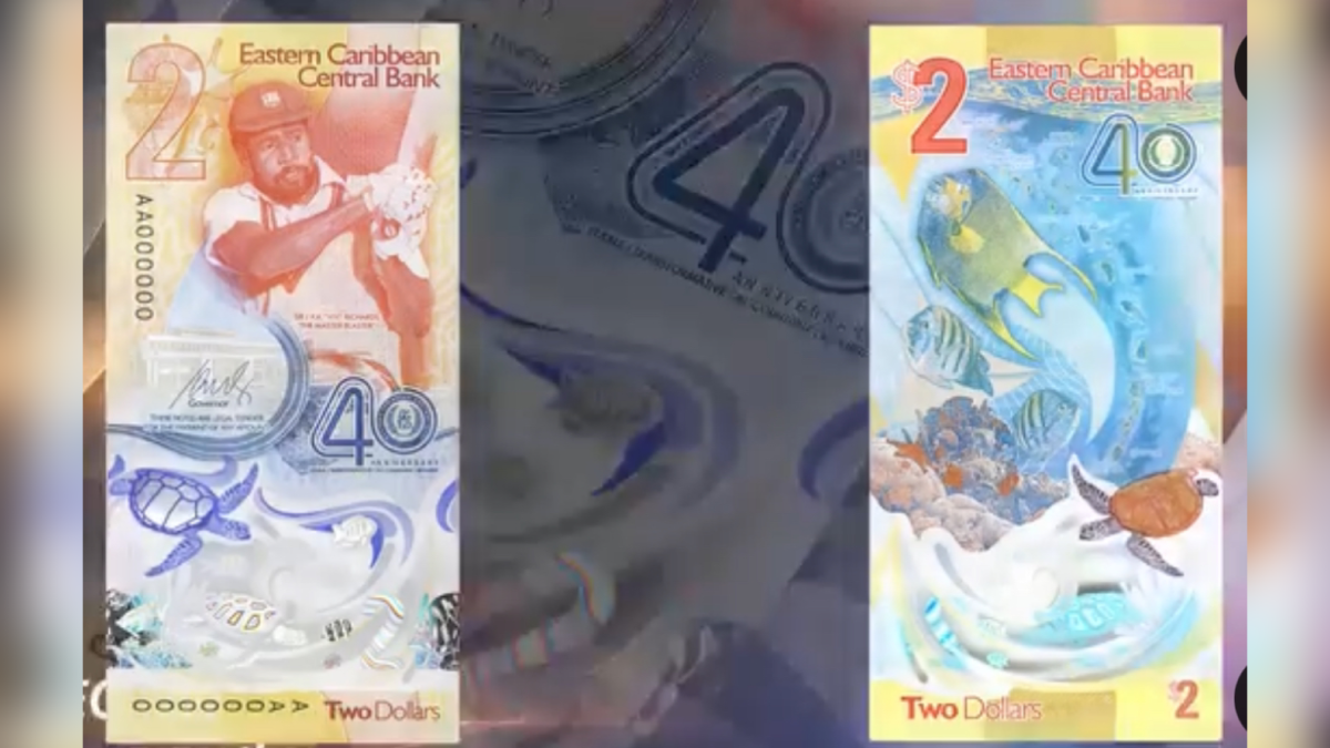 ECCB launches polymer $2 note in the Eastern Caribbean – One News SVG