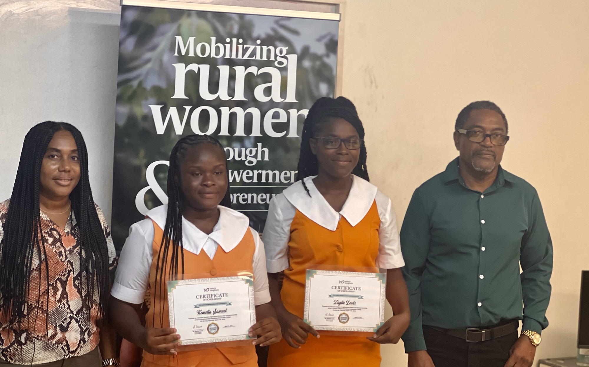2 SVGCC Agriculture students make history in SVG – One News SVG