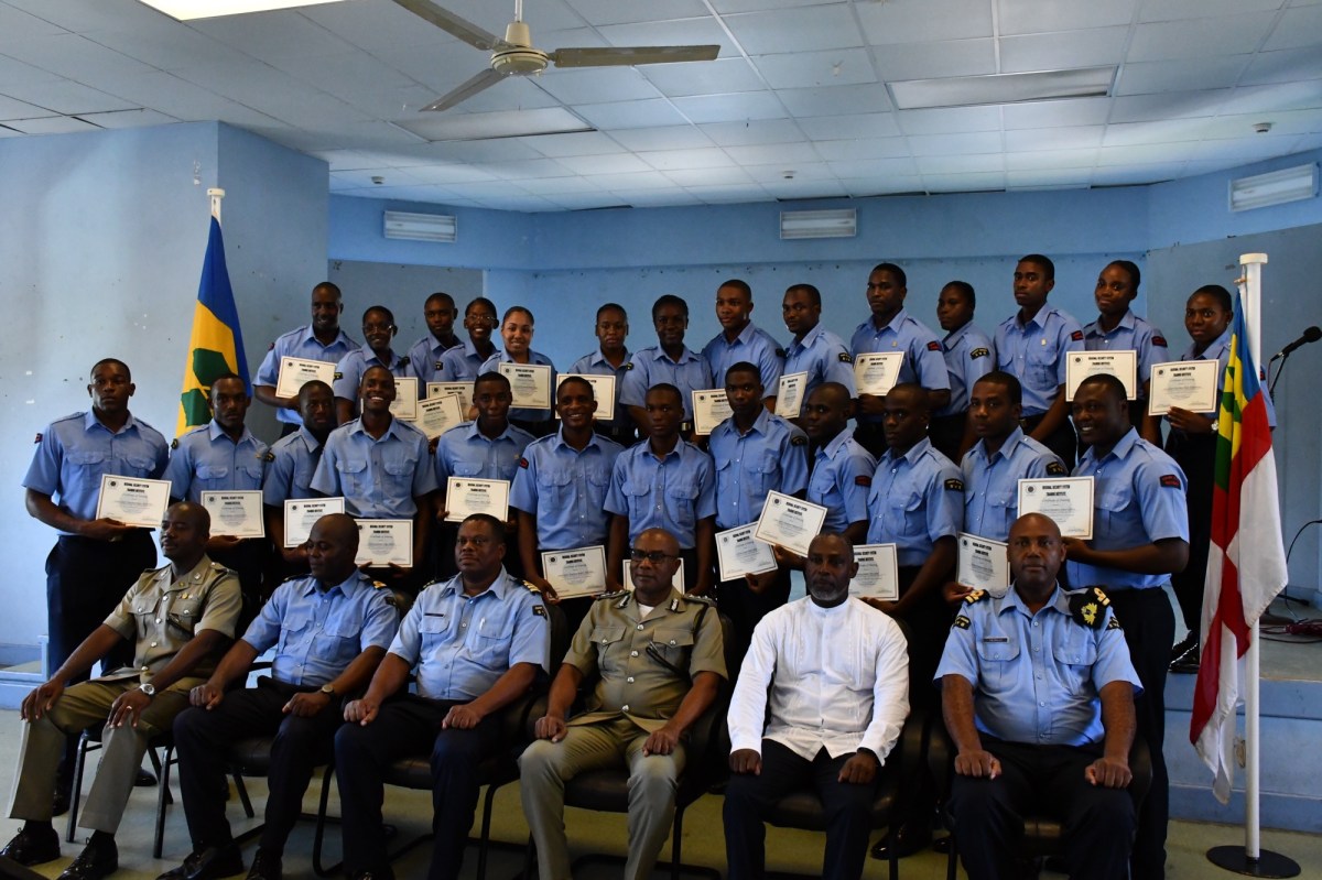 26 SVG Coast Guard Officers now better prepared due to Basic Seamanship ...