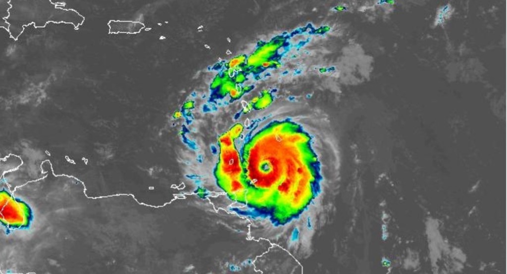 Hurricane warning still remains in effect for SVG as Beryl slowly moves ...
