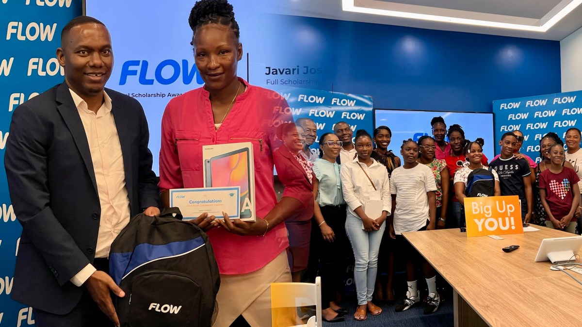 Flow SVG invests in 10 students, 8 receive scholarships each valued at ...