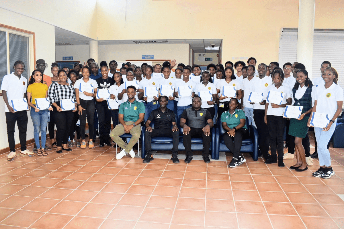 72 SVGCC Students Earn Football Coaching Certificate – One News SVG