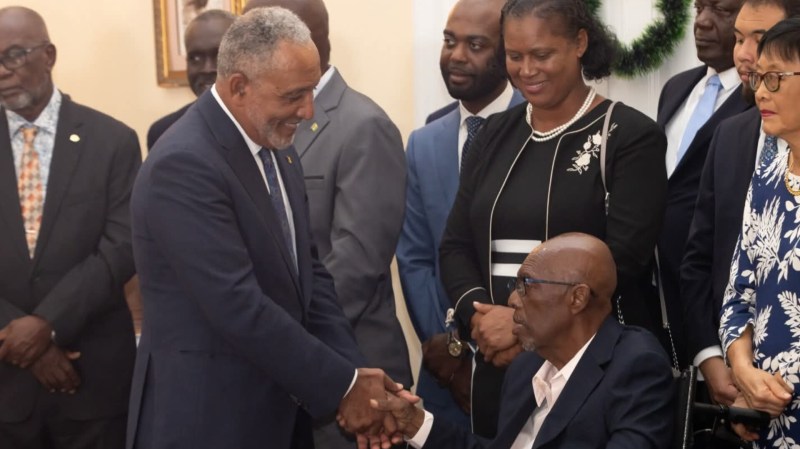 Dr. Friday Pays Tribute to Arnhim Eustace – One News SVG