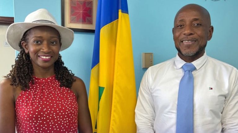 Vincentian NYPD Assistant Commissioner Pays Courtesy Call to Foreign ...