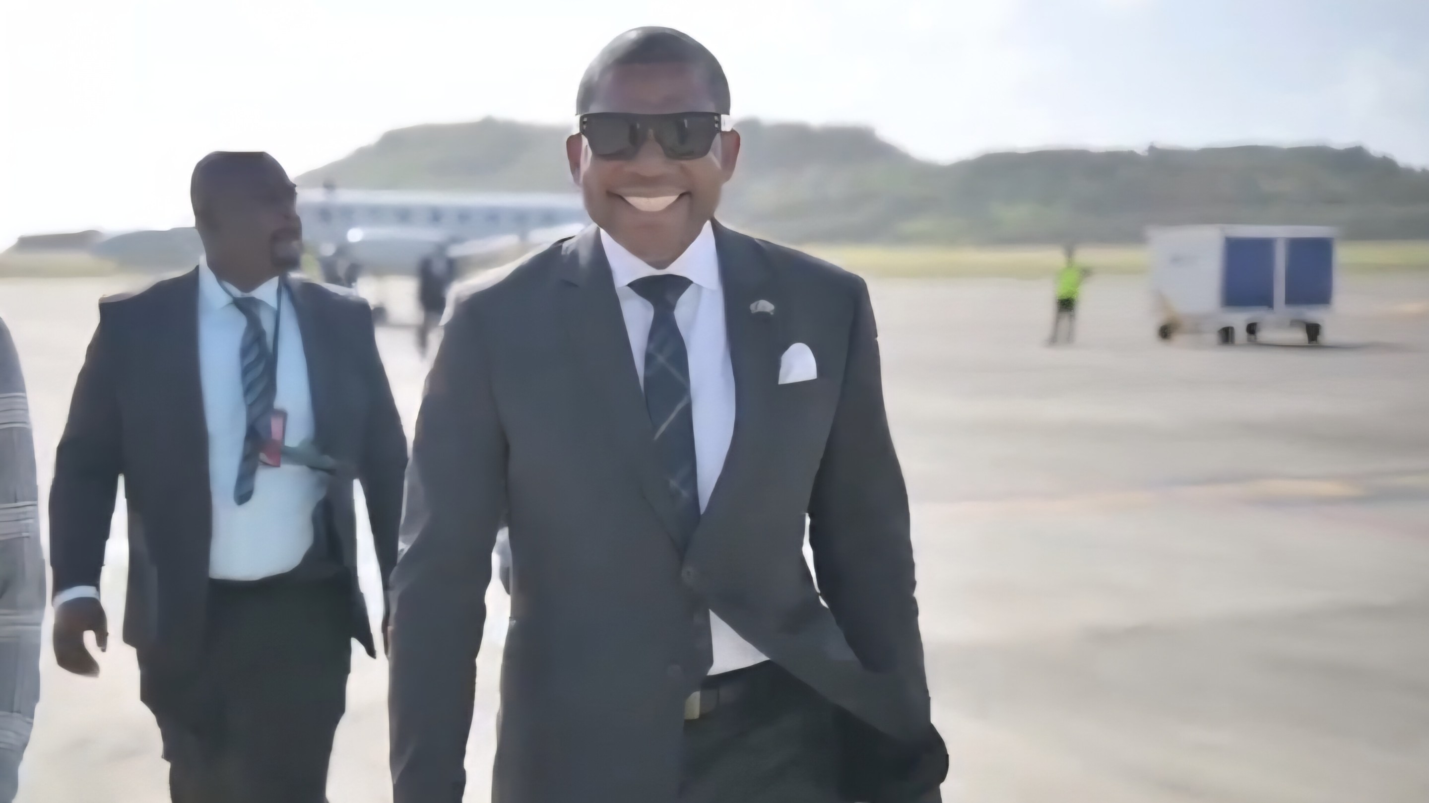 CARICOM Chairman Terrance Drew Arrives in SVG for Courtesy Call – One ...