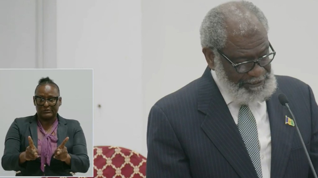SVG Parliament Breaks New Ground with Sign Language Interpreter – One ...
