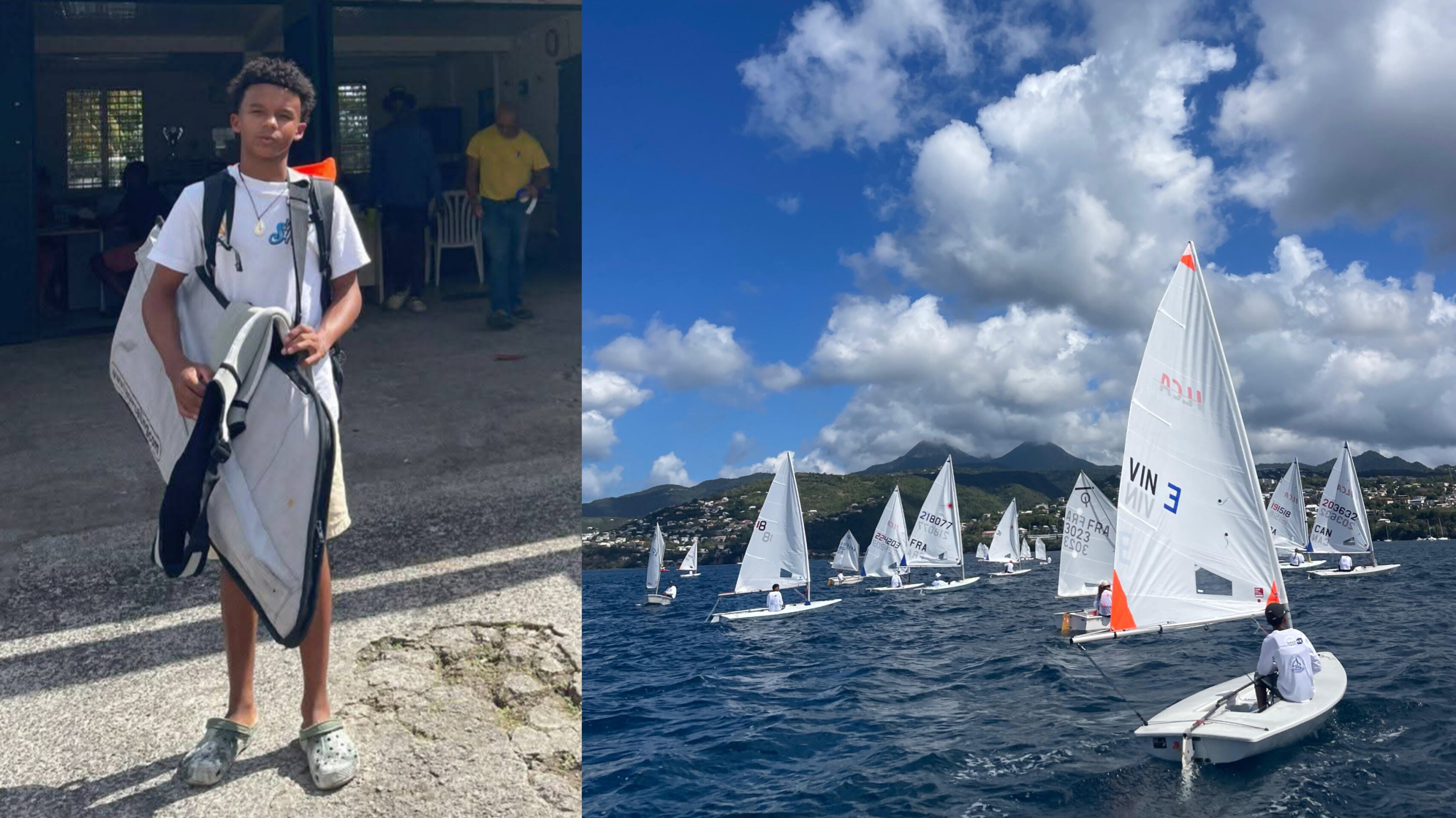 Young Vincentian Sailor Shines with Bronze at Martinique Regatta – One ...