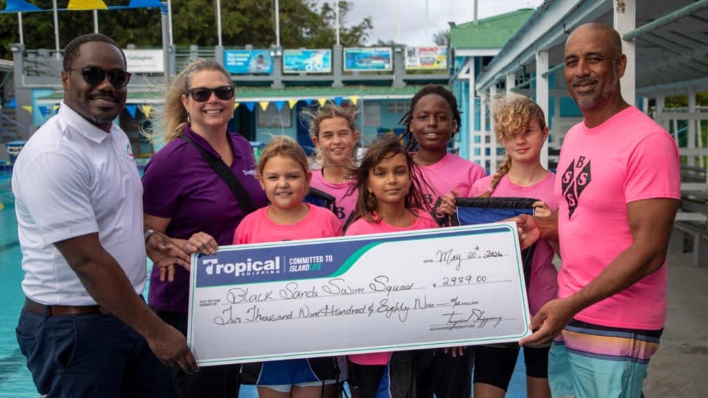 Tropical Shipping Donates Nearly $3,000 Towards Developmental Swim Meet ...